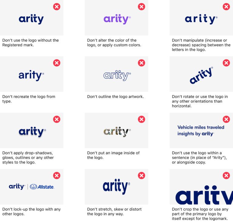 Brand guidelines - Arity